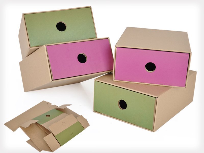4pc Cardboard Storage Drawers @ Crazy Sales - We have the best daily ...
