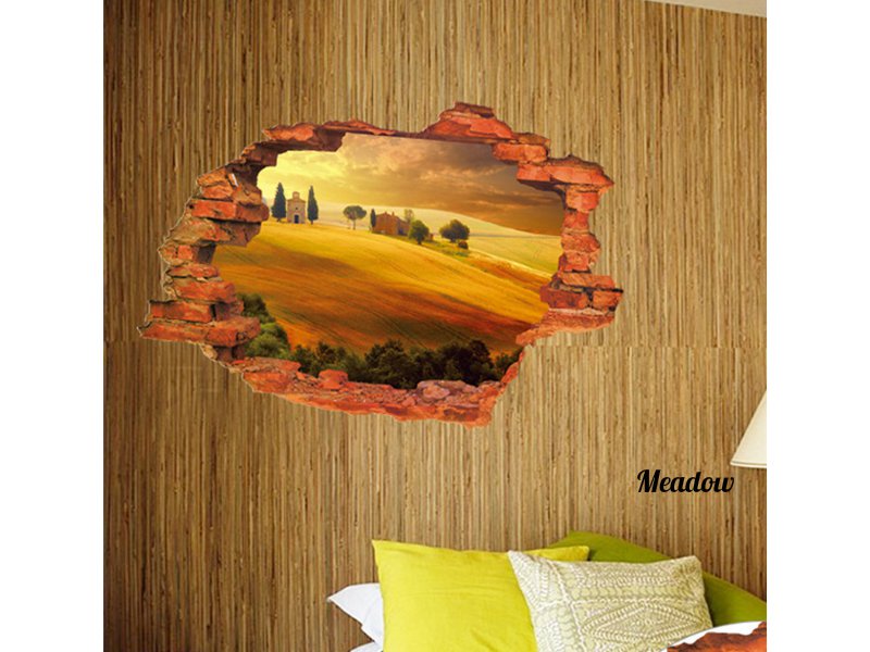 Wallpaper Scenery Decal Themes Customize Wall Mural | Mural wallpaper ...