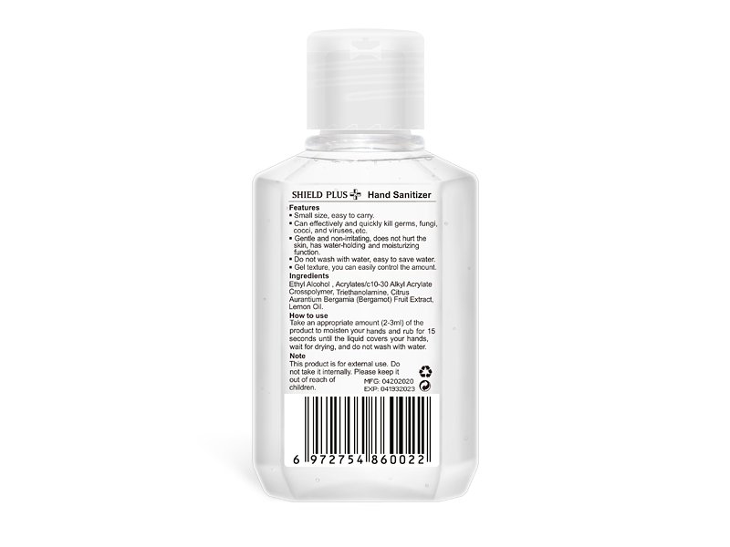 Gel Hand Sanitizer 75 Ethyl Alcohol 60ml X10pk Crazy Sales We
