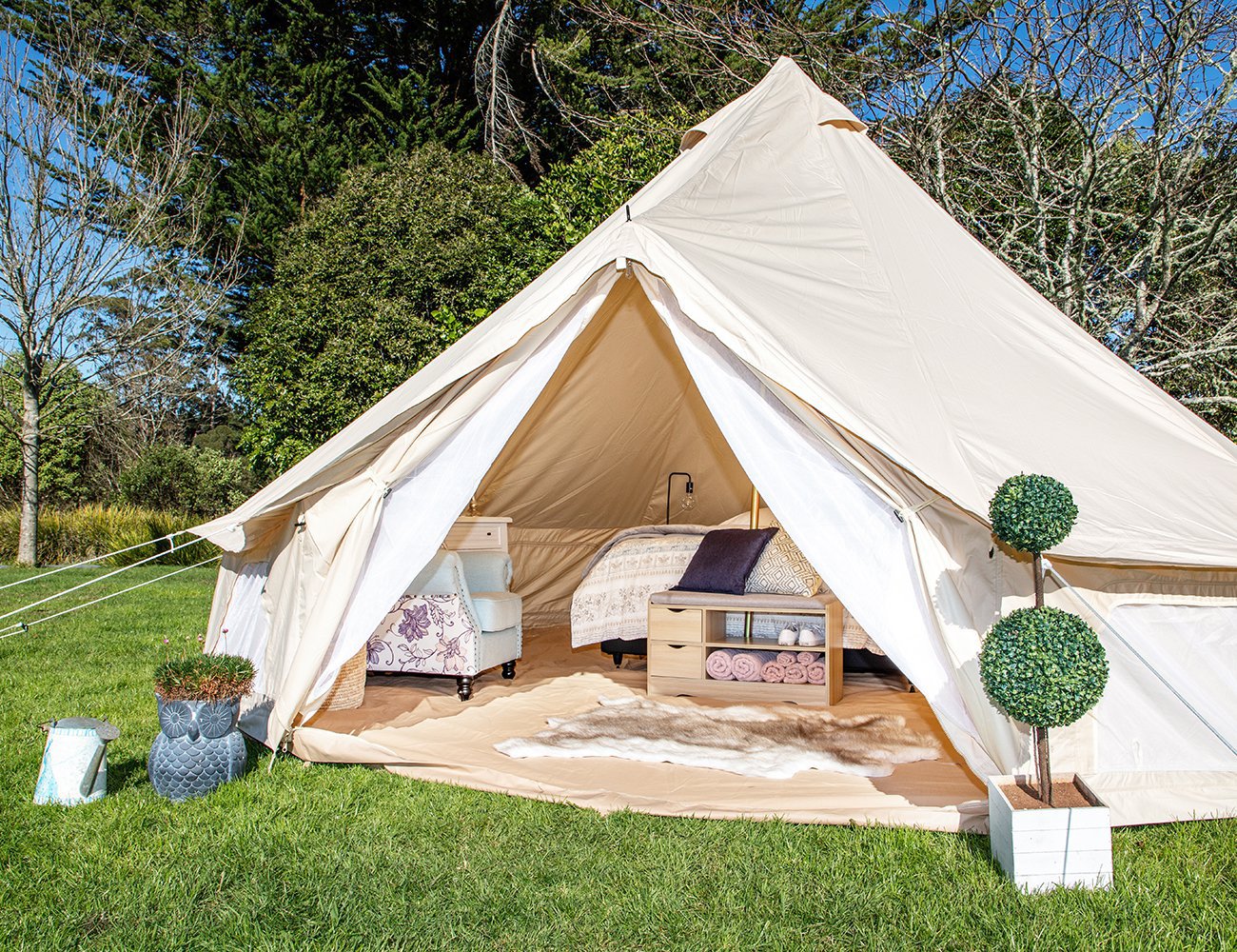 6m Glamping Bell Tent Ground Cover 6 X 6m Crazy Sales We Have The 6m Glamping Bell Tent Ground Cover 6 X 6m Crazy Sales We Have The